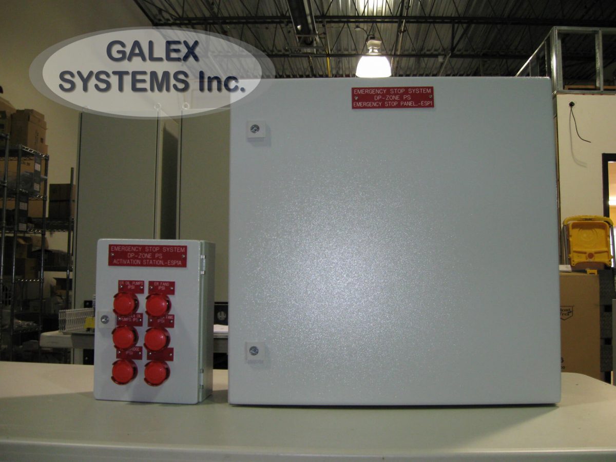 43 – Emergency Stop System | Galex Systems Inc.