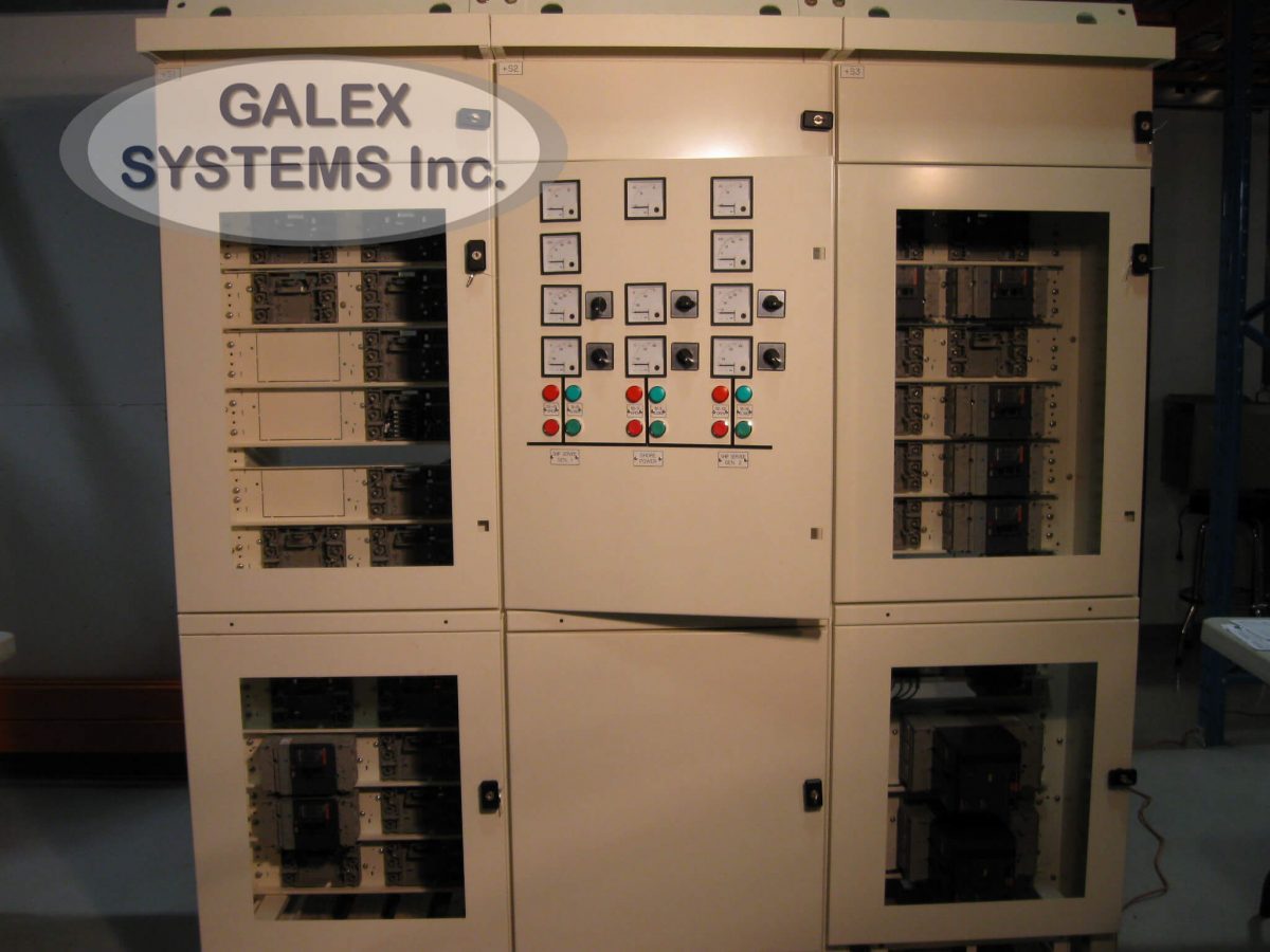 47 – 450V AC, Main/Shipservice Switchboard | Galex Systems Inc.